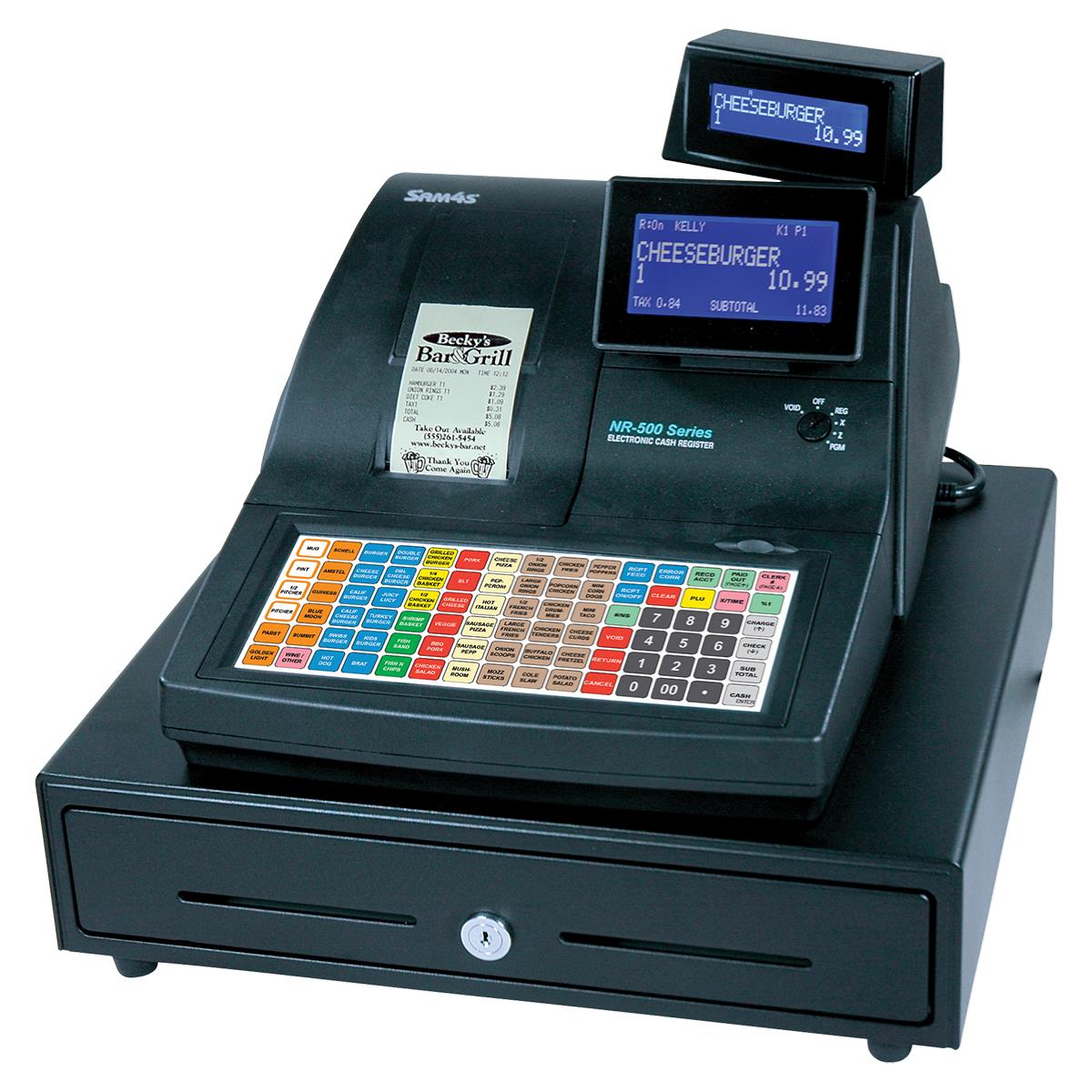 Sam4s NR-510B-E ECR - Flat Keyboard – Cash Registers Online