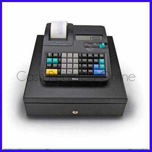 SAM4s SPS-320 Cash Register - Flat Keyboard Thermal Printer Register ...