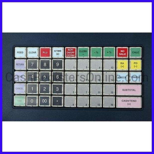 Cash Register Keyboard Template