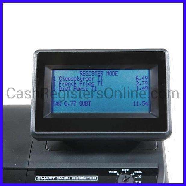 SAM4s SPS-320 Cash Register - Flat Keyboard Thermal Printer Register ...